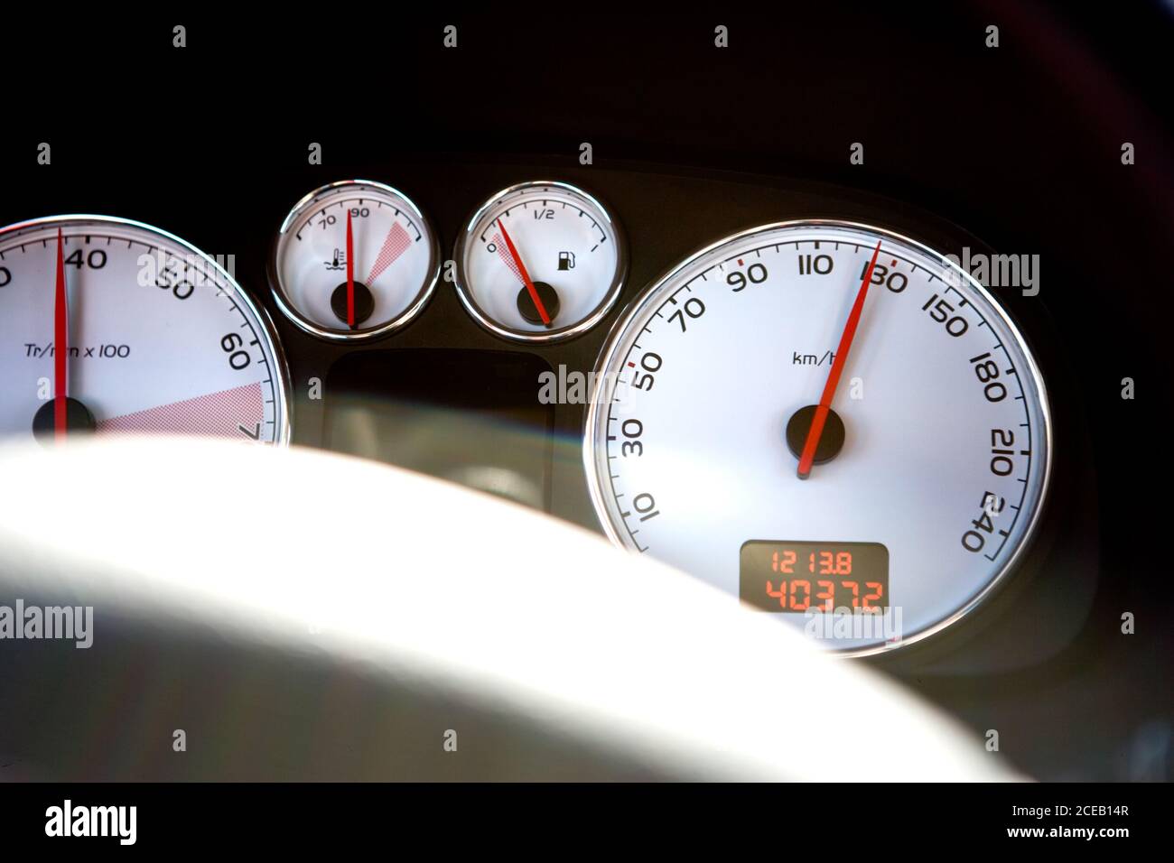 Speed symbol race car speedometer hi-res stock photography and images ...