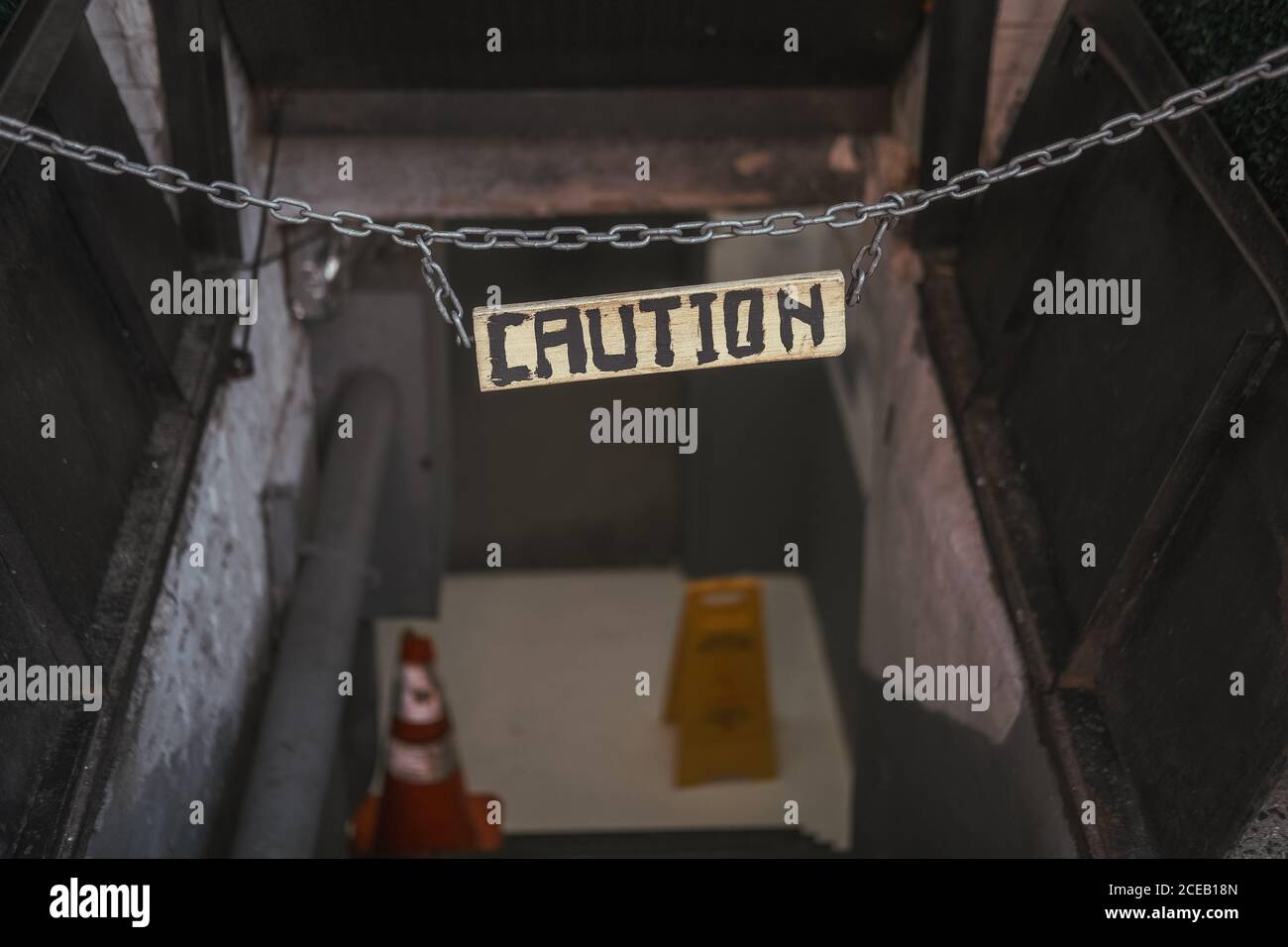 Caution sign board hi-res stock photography and images - Alamy