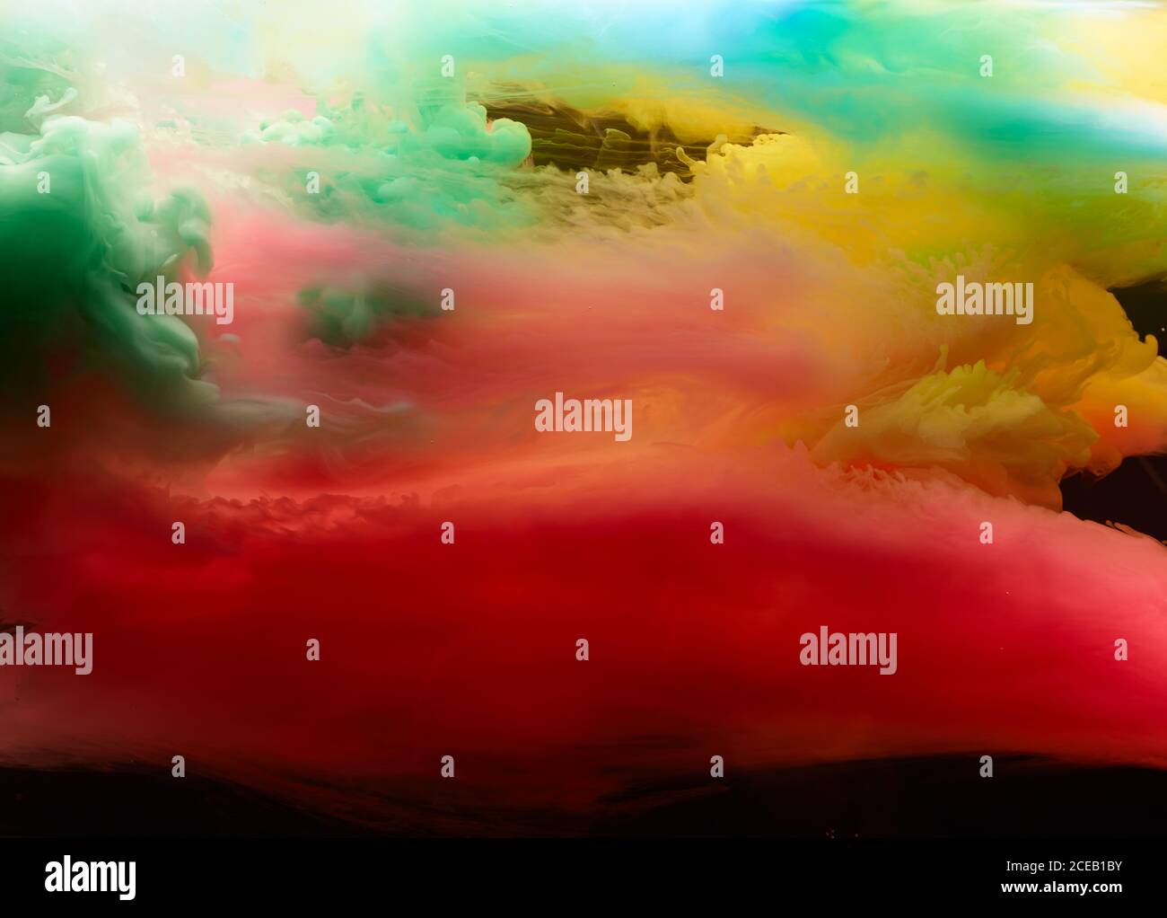 Colorful smoke clouds Stock Photo - Alamy