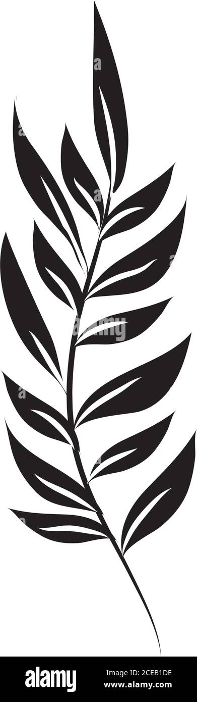 minimalist tattoo branch foliage silhouette art herb and leaves vector ... minimalist tattoo branch foliage silhouette art herb and leaves vector ...
