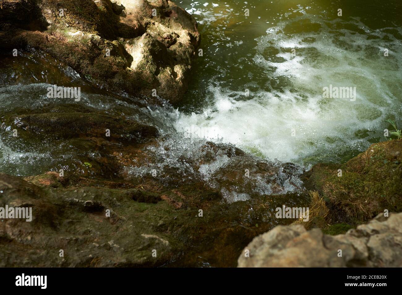 Narrow fast flowing river hi-res stock photography and images - Alamy