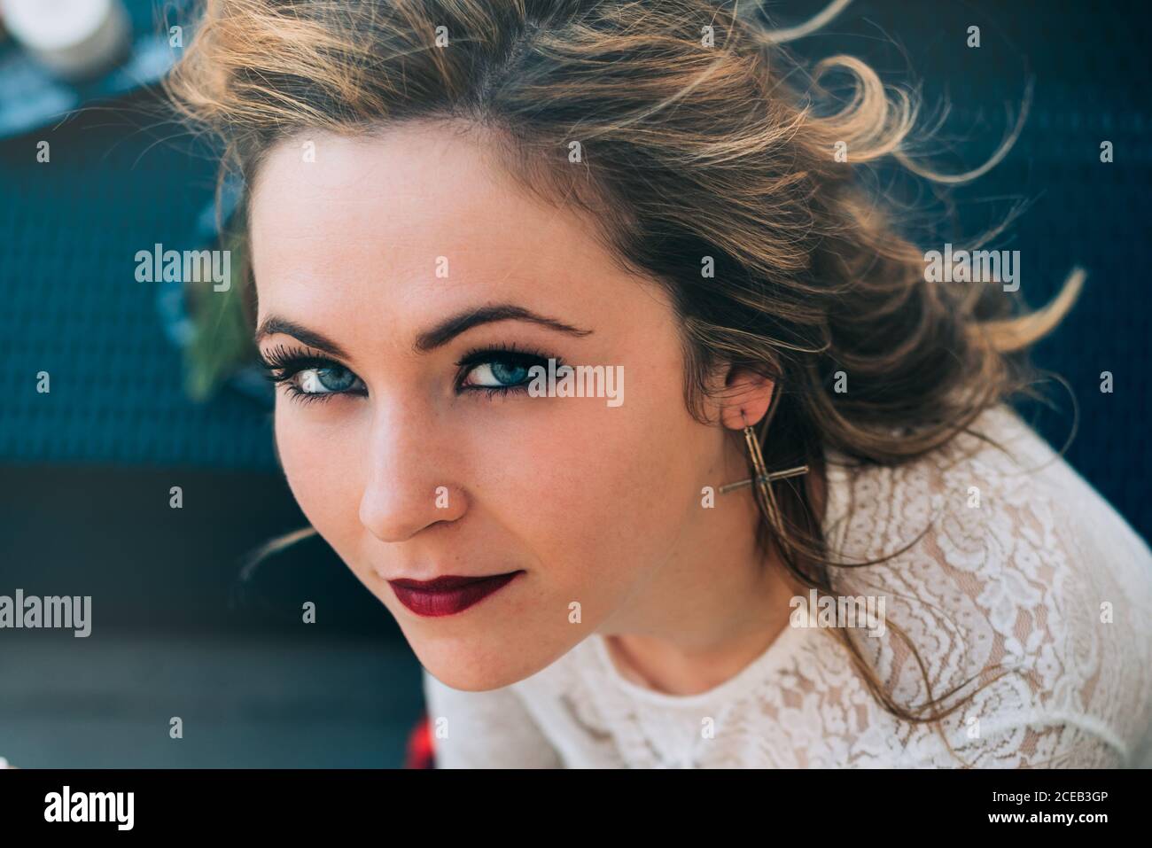 Young people looking into camera hi-res stock photography and images ...