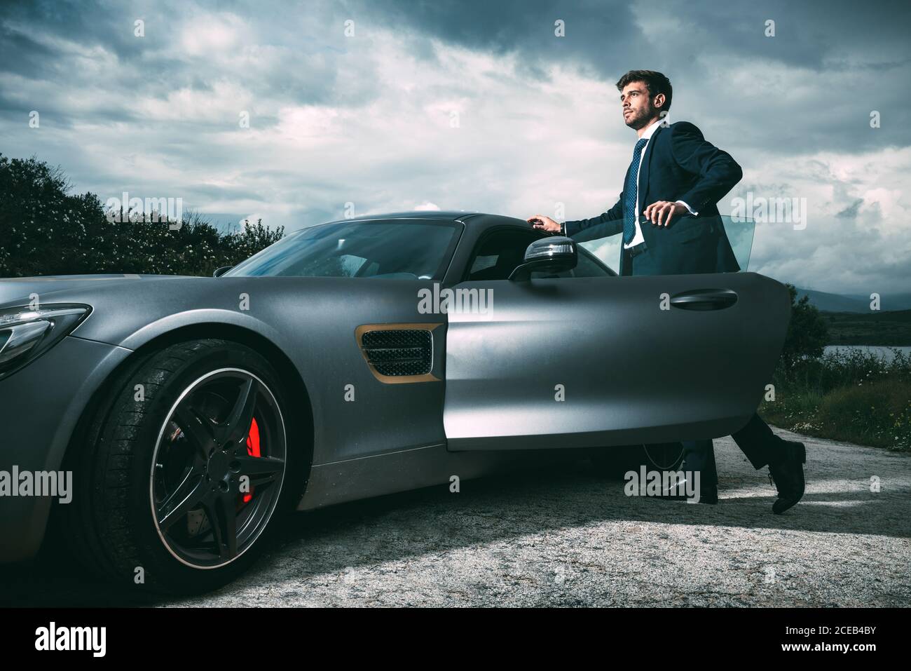 Man side view luxury hi-res stock photography and images - Alamy