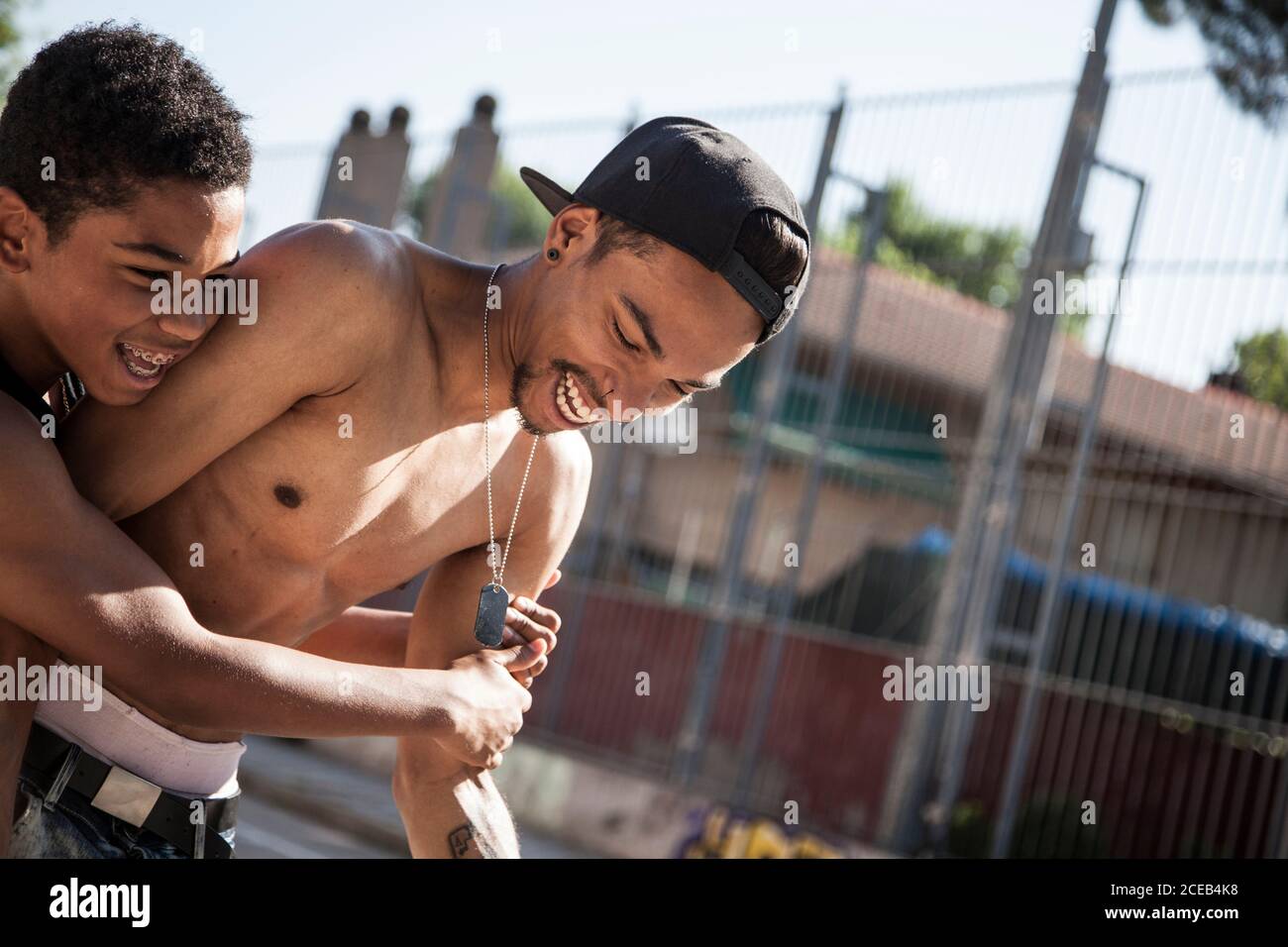 African american brothers basketball hi-res stock photography and ...