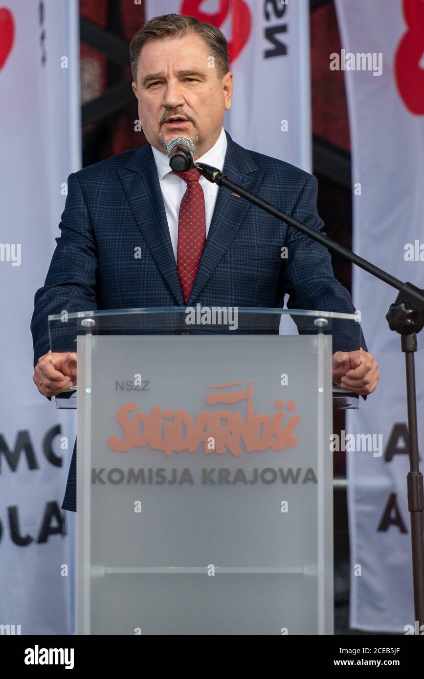 Solidarnosc 1980 hi-res stock photography and images - Alamy