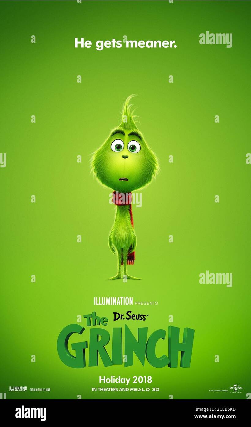The Grinch Movie Poster High Resolution Stock Photography and Images ...