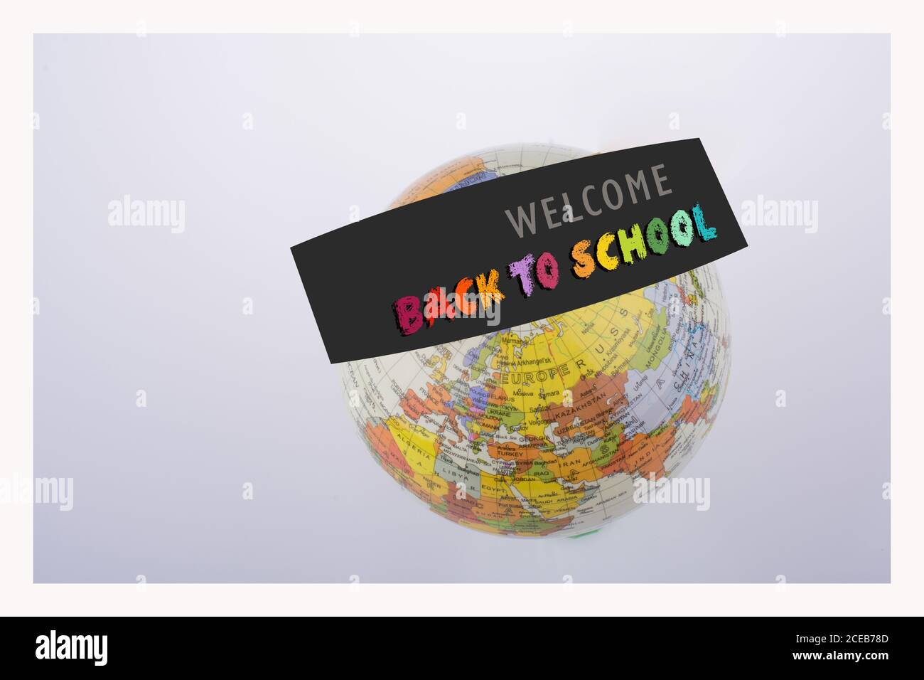 Back to school, education background for invitation, promotion poster ...