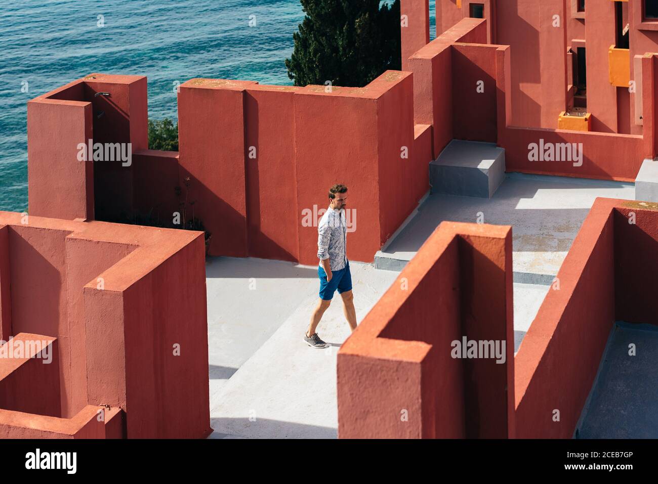 Geometric Minimalist Landscape High Resolution Stock Photography and ...