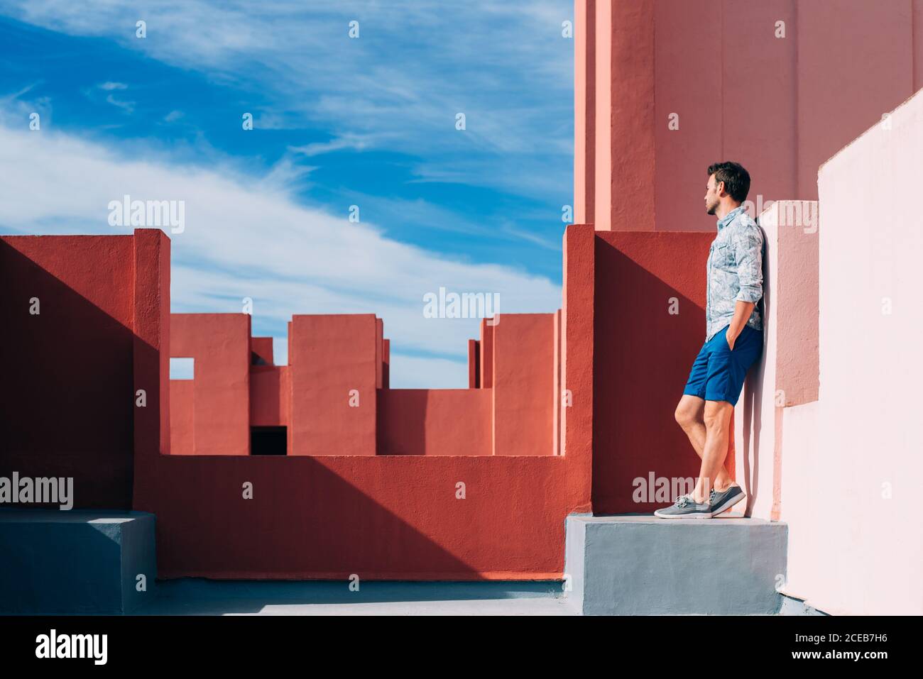 Colorful rooftop hi-res stock photography and images - Alamy