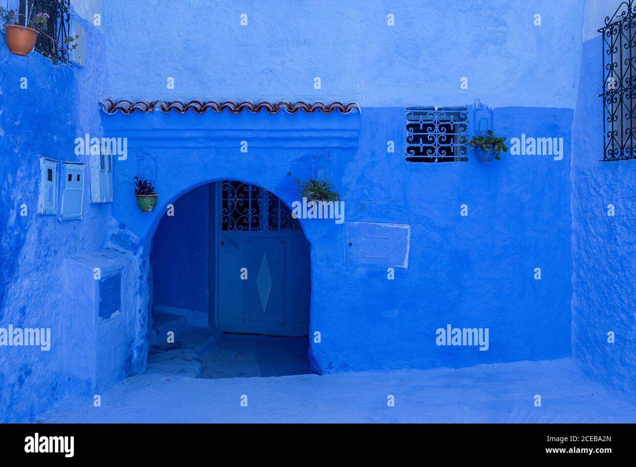 Chaouen the blue city of Morocco.Chefchaouen.architecture, streets ...