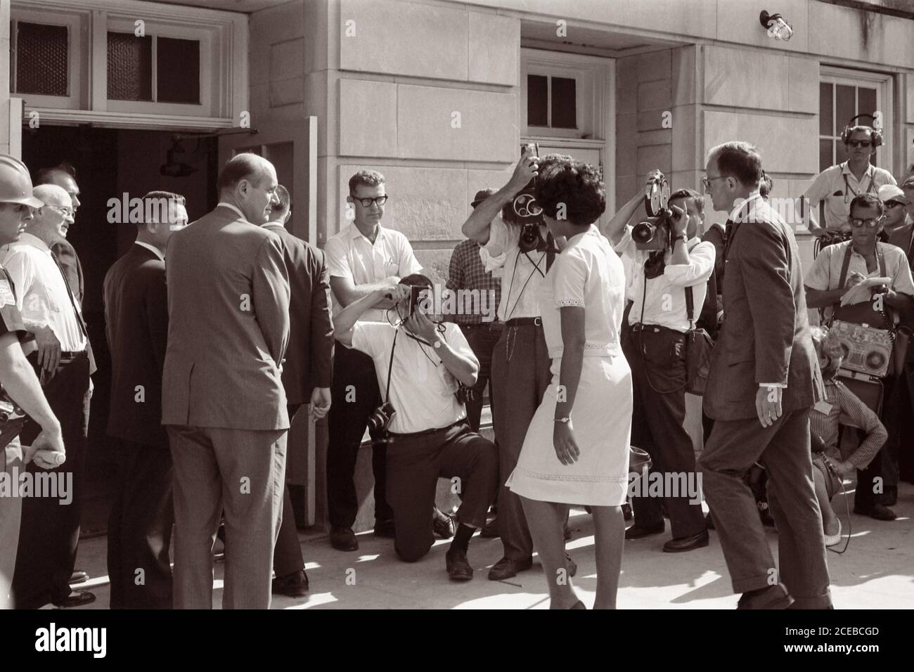 Vivian Malone, one of the first African Americans to attend the ...