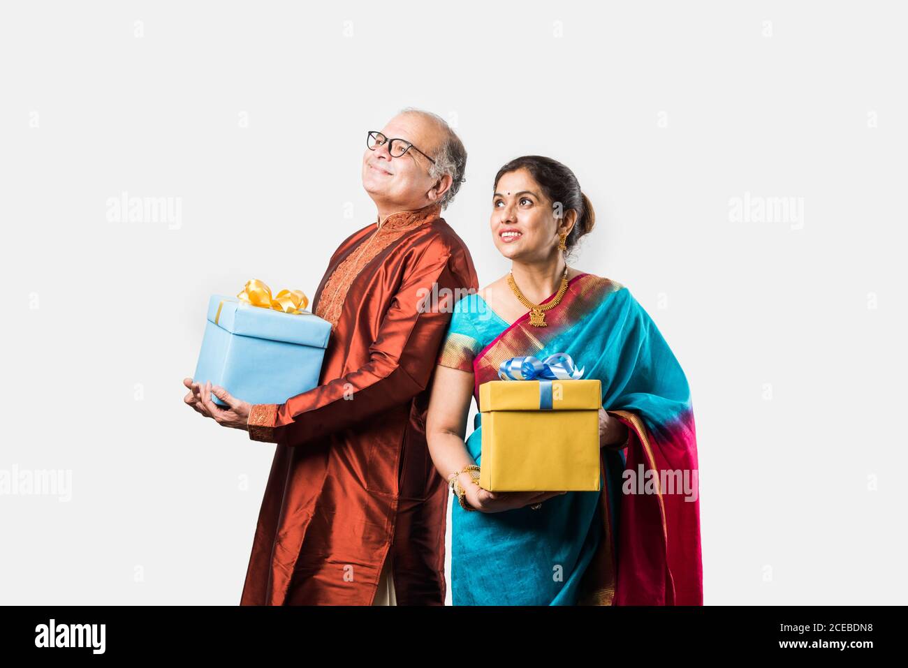 Indian gift two hands hi-res stock photography and images - Alamy