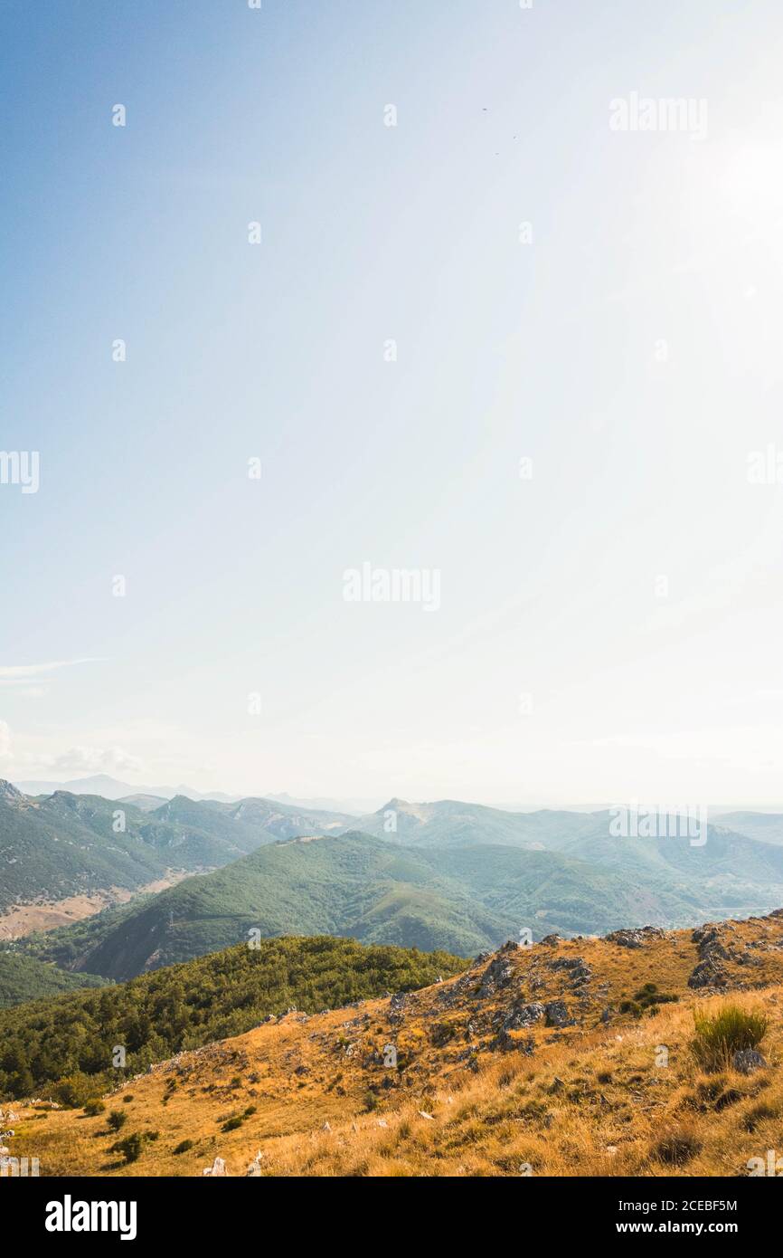 Magnificent hilly terrain hi-res stock photography and images - Alamy