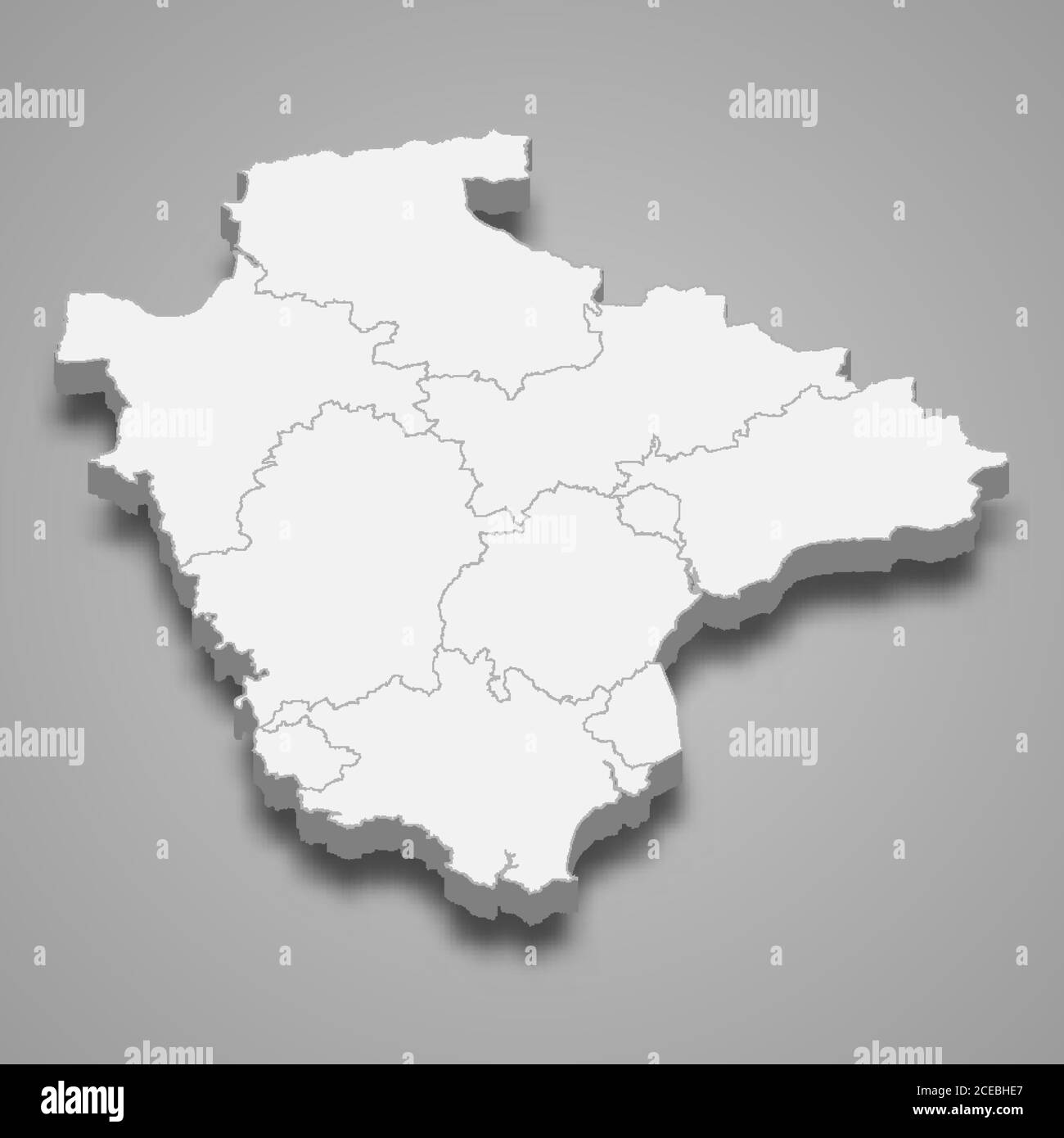 Map of devon england hi-res stock photography and images - Alamy