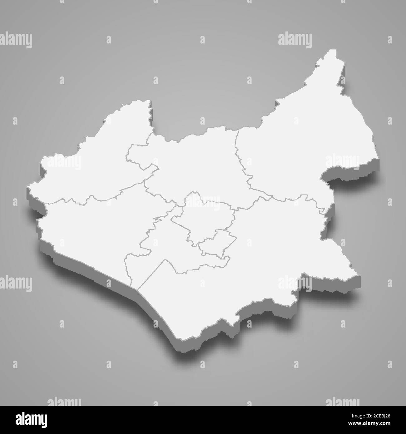 Leicestershire county outline Stock Vector Images - Alamy
