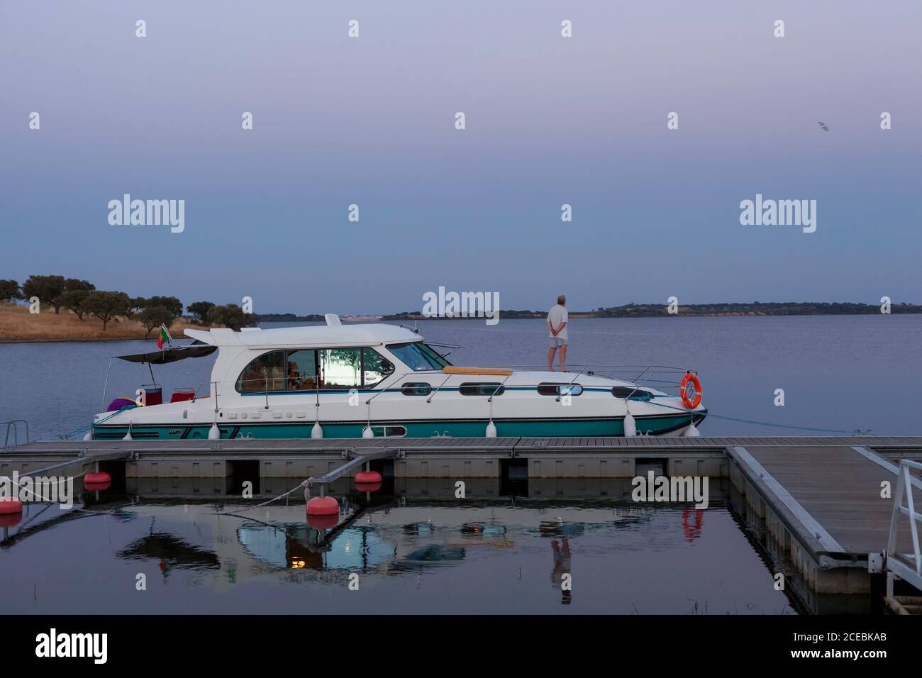 Modern boat hi-res stock photography and images - Alamy