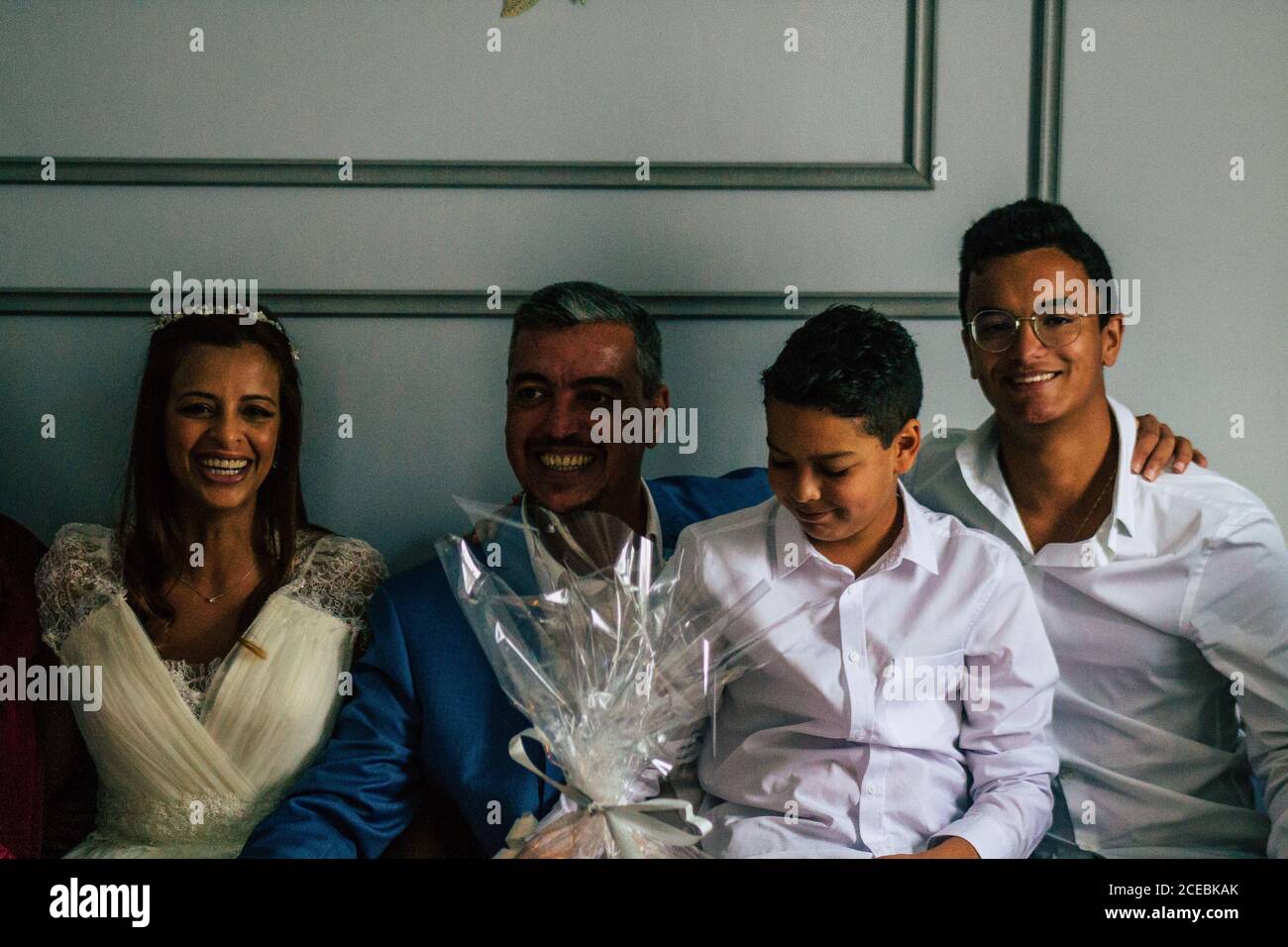 Reims France August 29, 2020 View of unidentified people participating ...