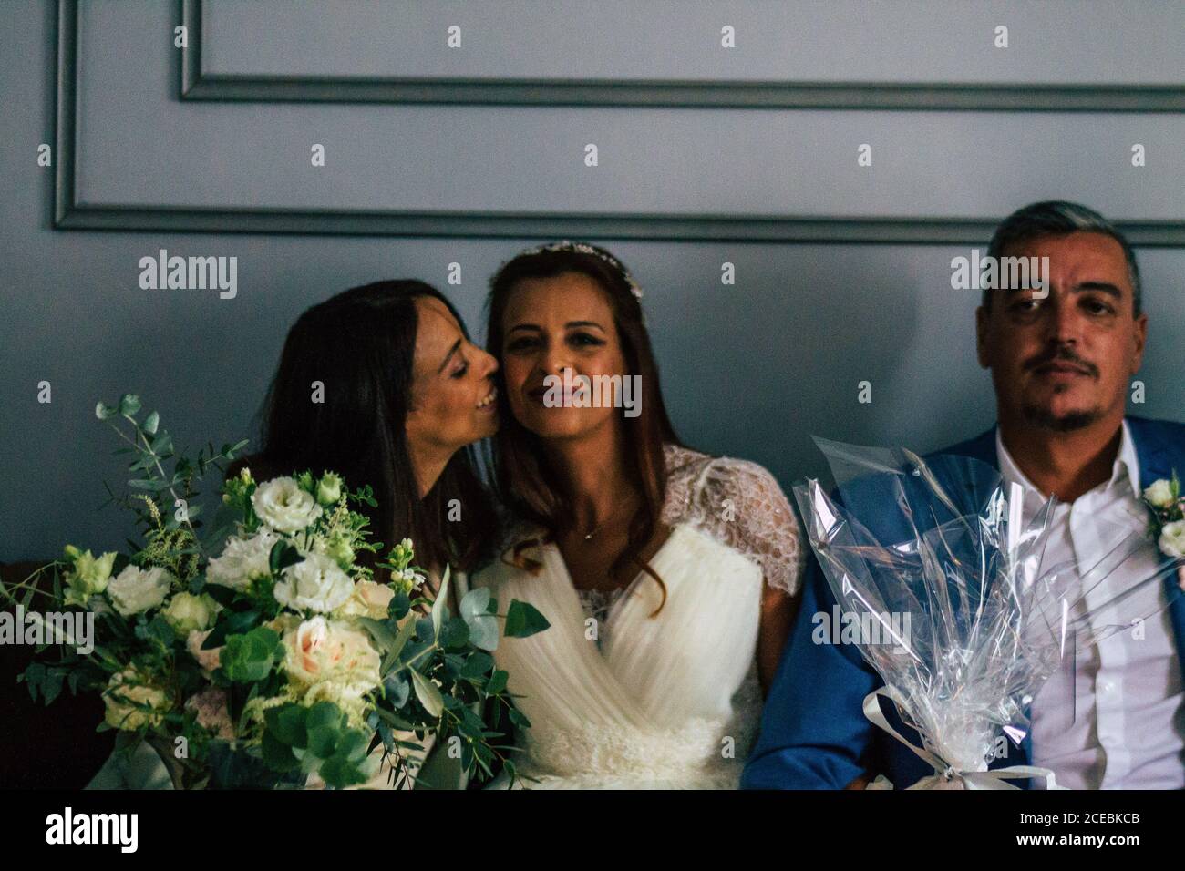 Reims France August 29, 2020 View of unidentified people participating ...