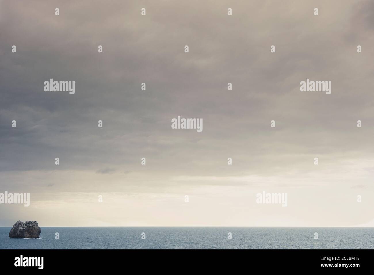 Beautiful cliff on ocean coast Stock Photo - Alamy