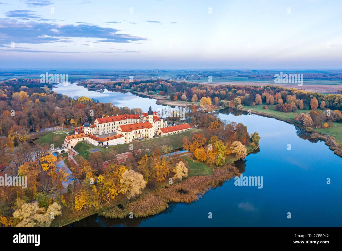 Radziwill palace fortress hi-res stock photography and images - Alamy