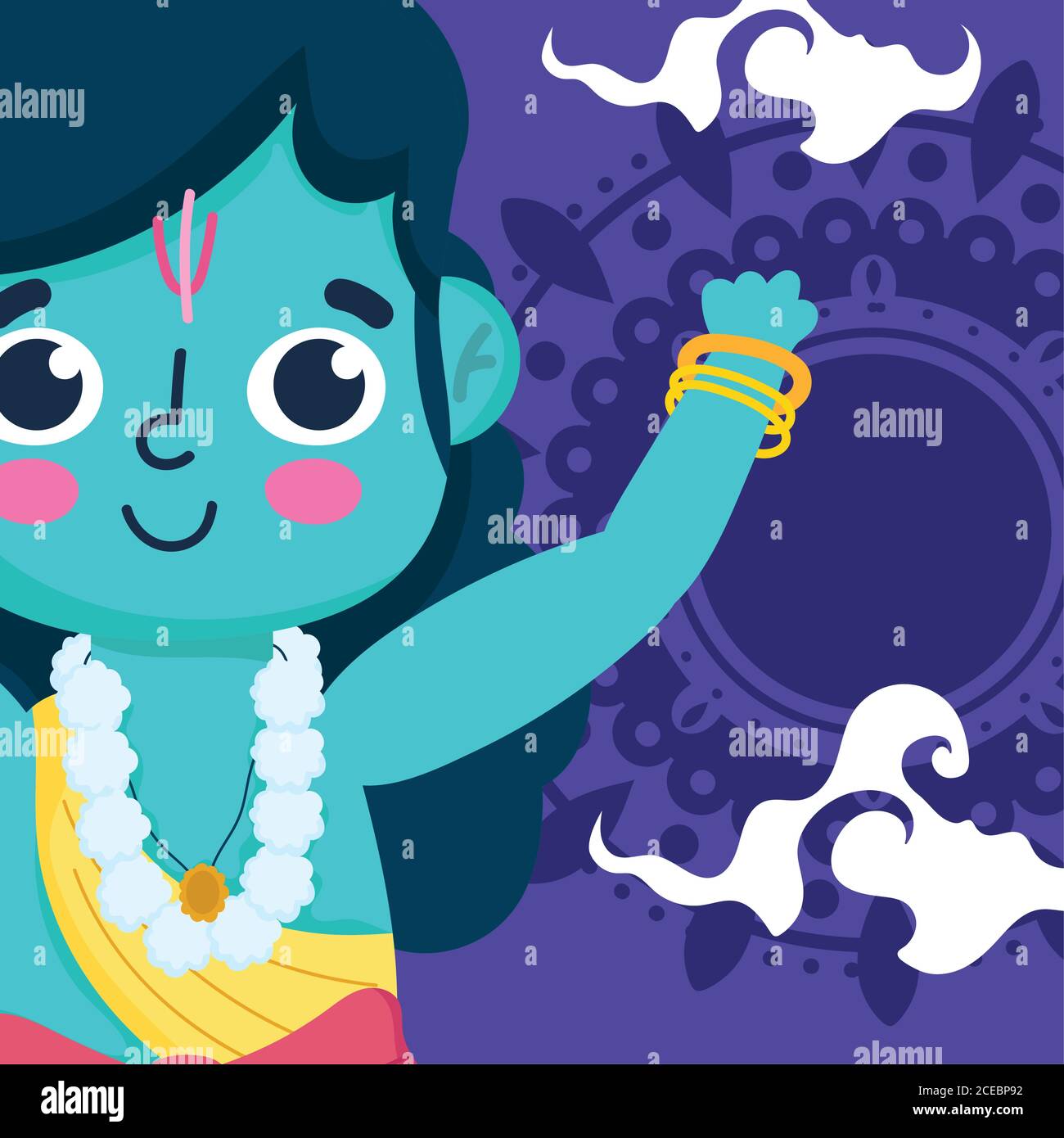 happy dussehra festival of india, rama cartoon hindu traditional ...