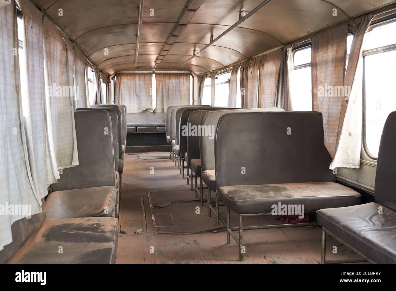 Vintage bus seats hi-res stock photography and images - Alamy