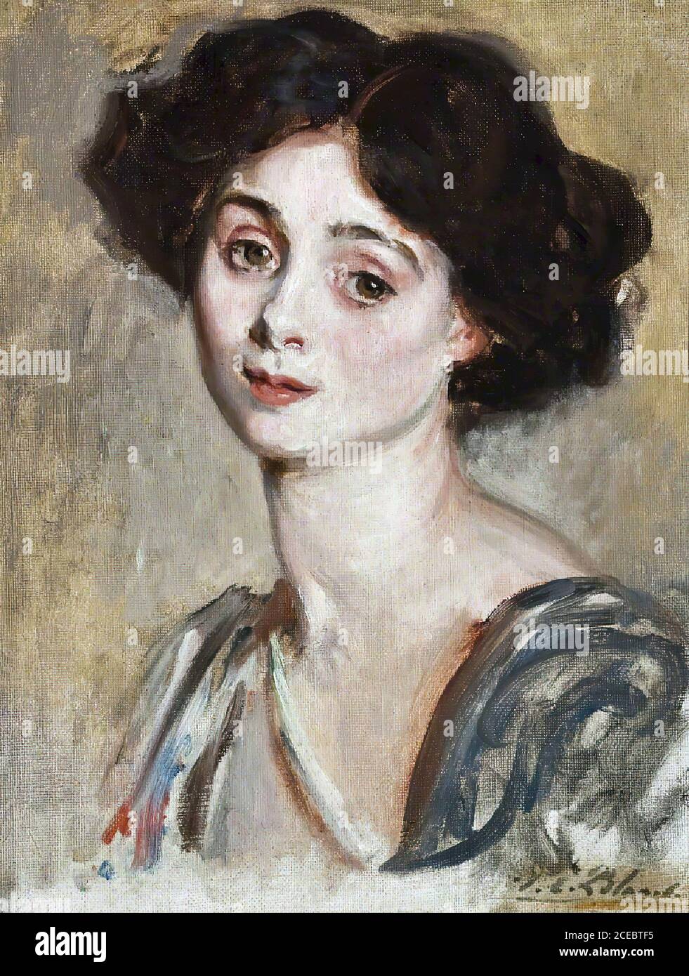 Blanche Jacques Emile - Lady Marjorie Manners - French School - 19th ...