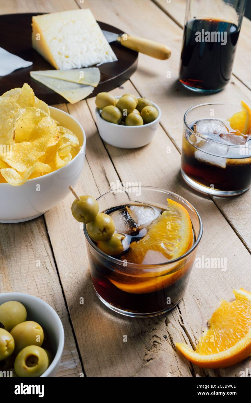 Chips cocktails hi-res stock photography and images - Alamy