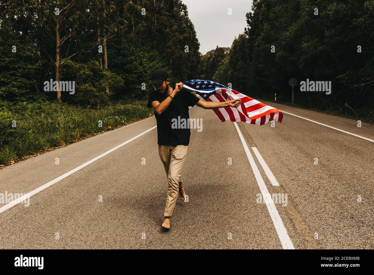 Waving anonymous flag hi-res stock photography and images - Alamy