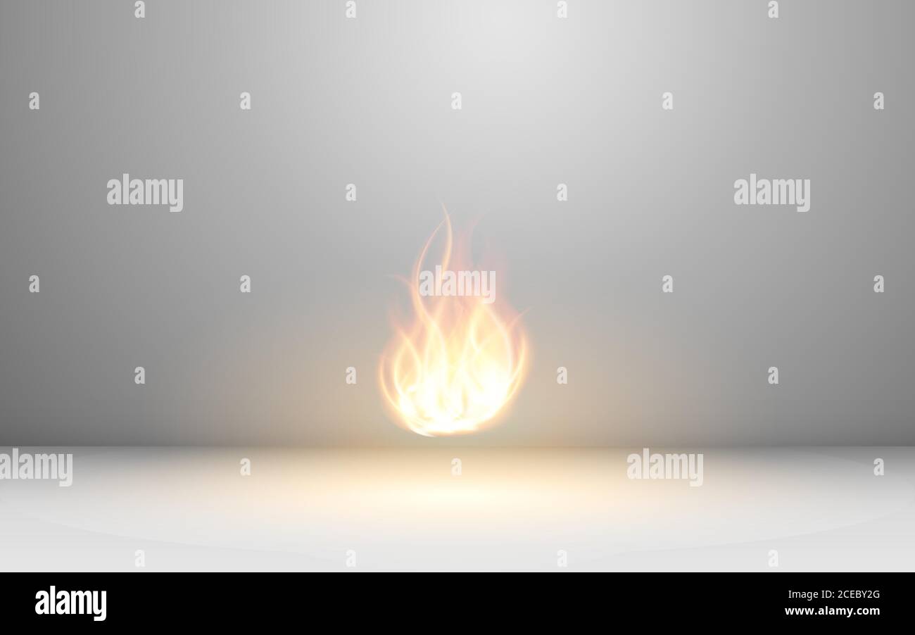 Orange light in room Stock Vector Images - Alamy