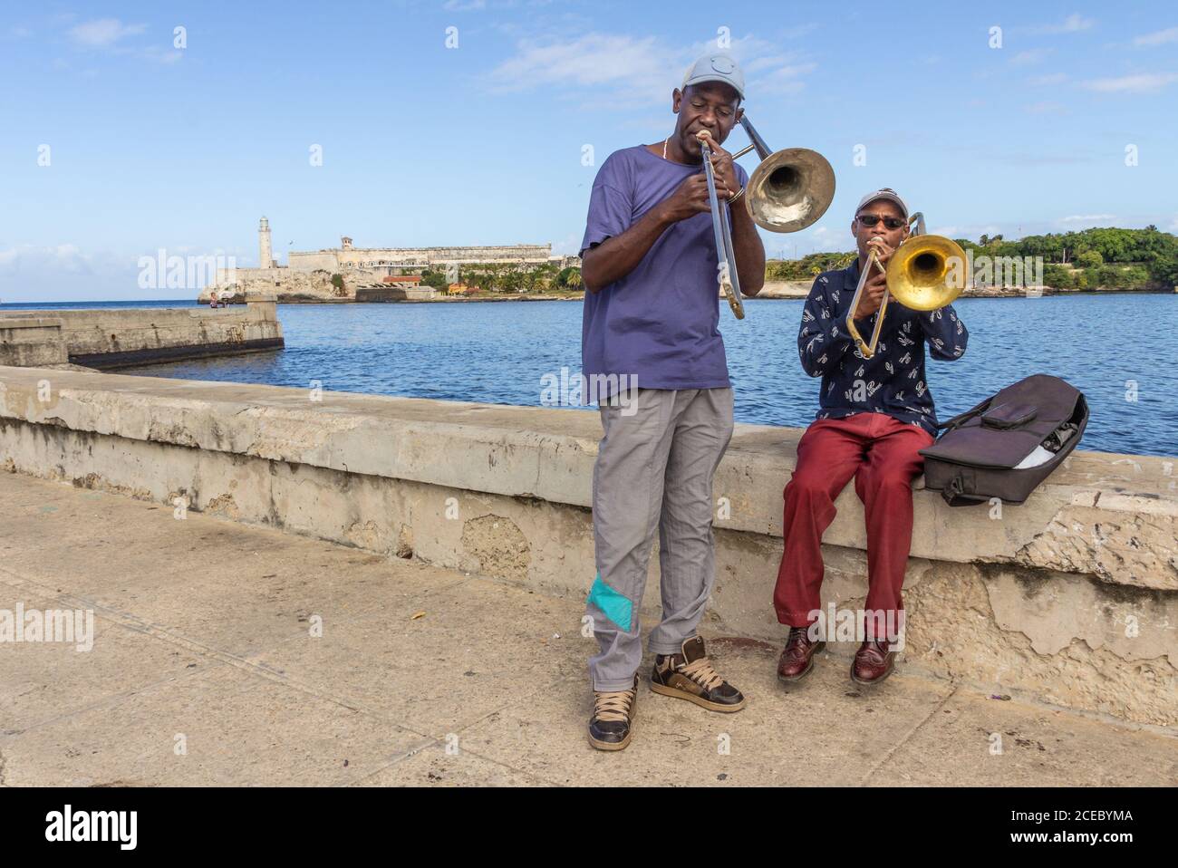 Two ethnic street musicians hi-res stock photography and images - Alamy