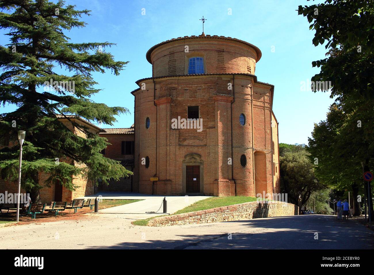 The Monastery of Santa Lucia in the historic center of the Umbrian city ...