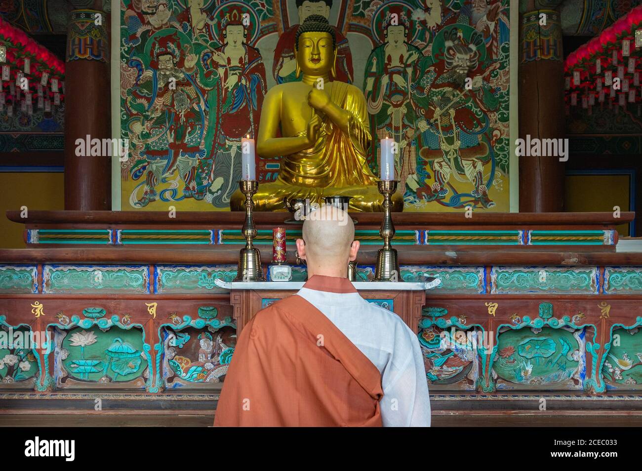 Anonymous Monk Standing High Resolution Stock Photography and Images ...
