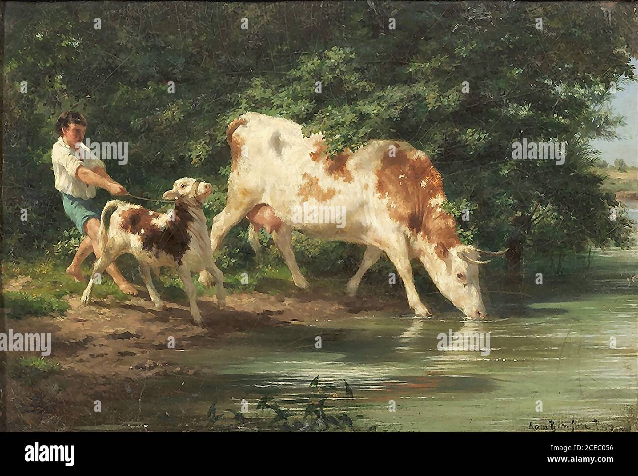 Shepherd boy painting hi-res stock photography and images - Alamy