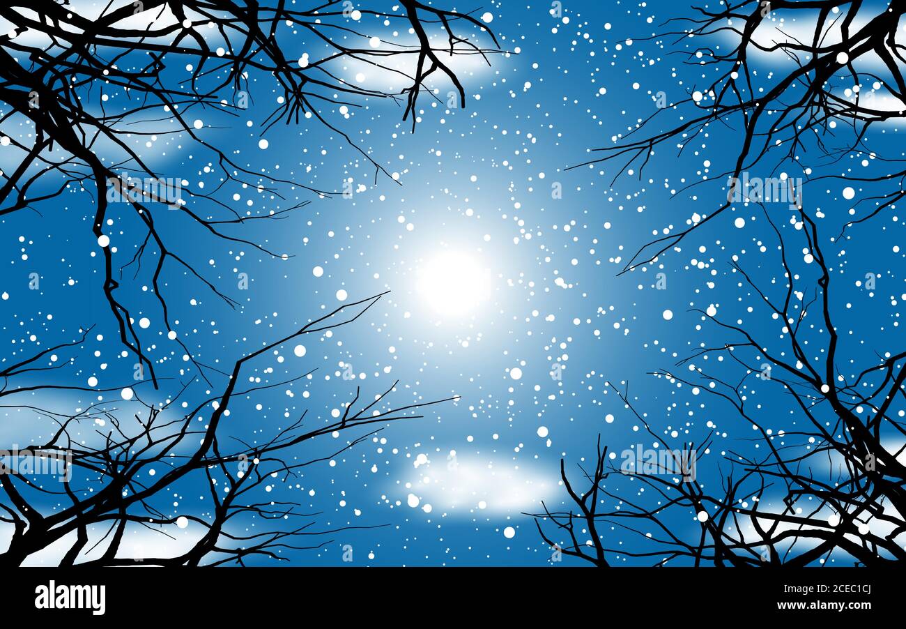 Skyscape background Stock Vector Images - Alamy
