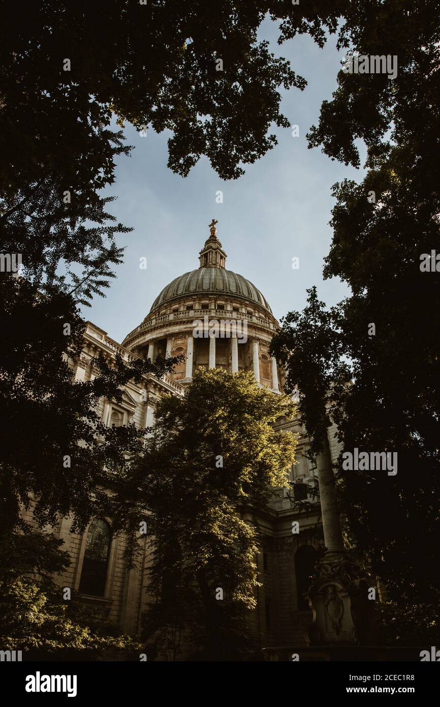 Facade of amazing cathedral Stock Photo - Alamy