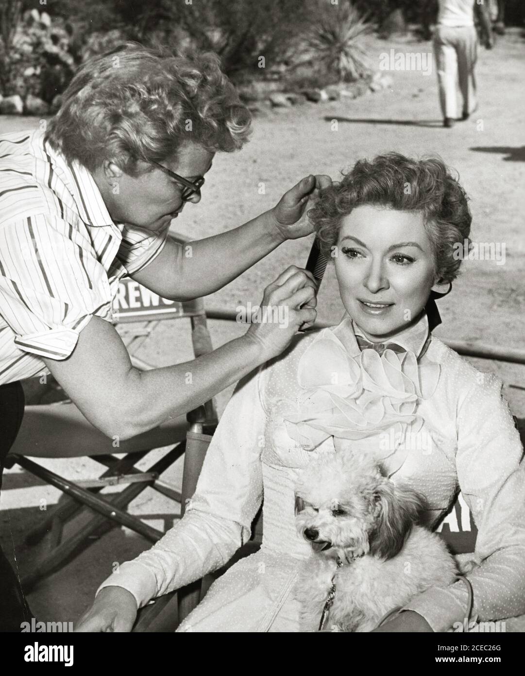Greer Garson, "Strange Lady in Town" (1955) Warner Bros. File Reference ...