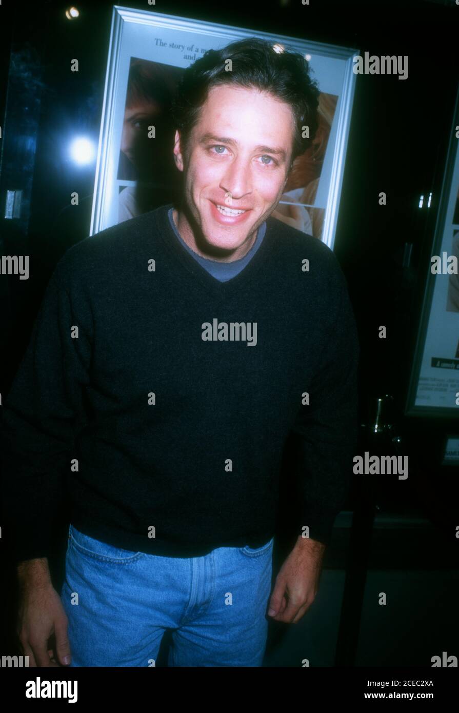 Santa Monica, California, USA 21st March 1996 Comedian Jon Stewart ...