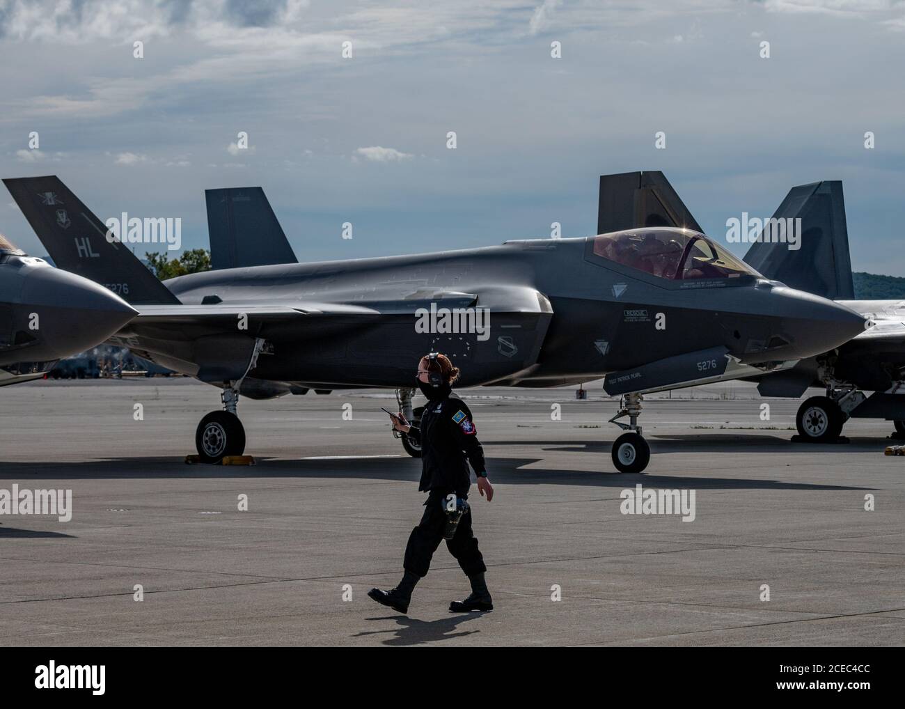U.S. Air Force Staff Sgt. Anastasia Tompkins, F-35A Lightning II ...