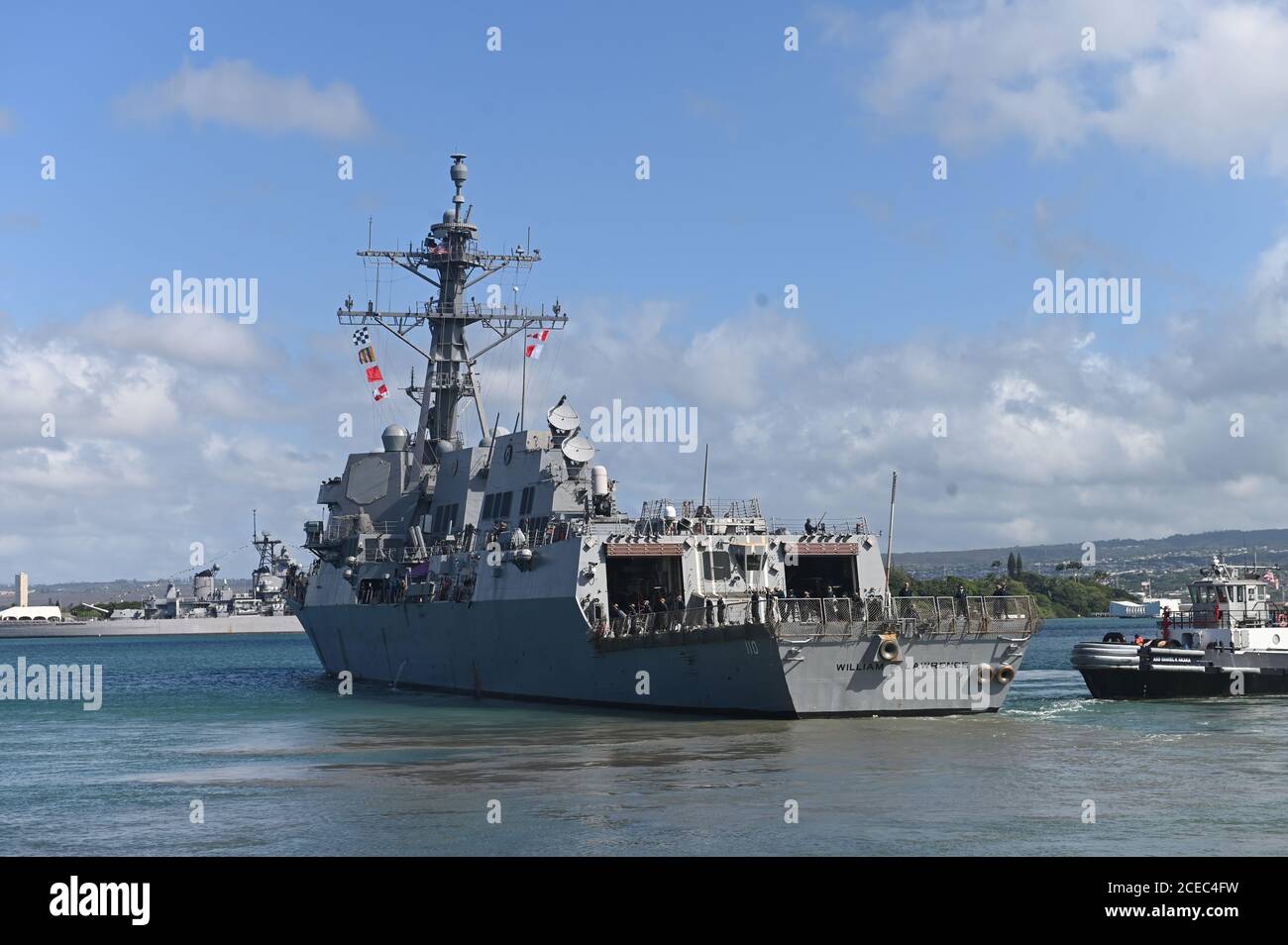 JOINT BASE PEARL HARBOR-HICKAM (Aug. 31, 2020) The Arleigh Burke-class ...