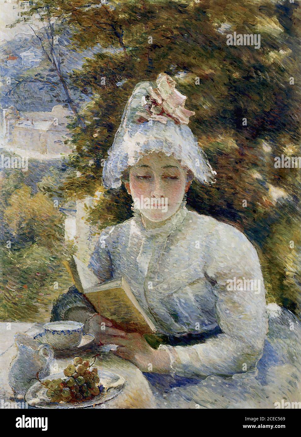 Bracquemond Marie - Tea Time - French School - 19th Century Stock Photo ...