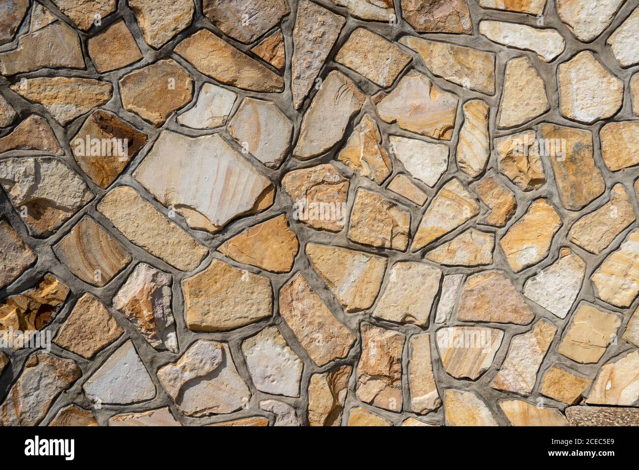natural texture background stone wall sunny weather outdoor Stock Photo ...