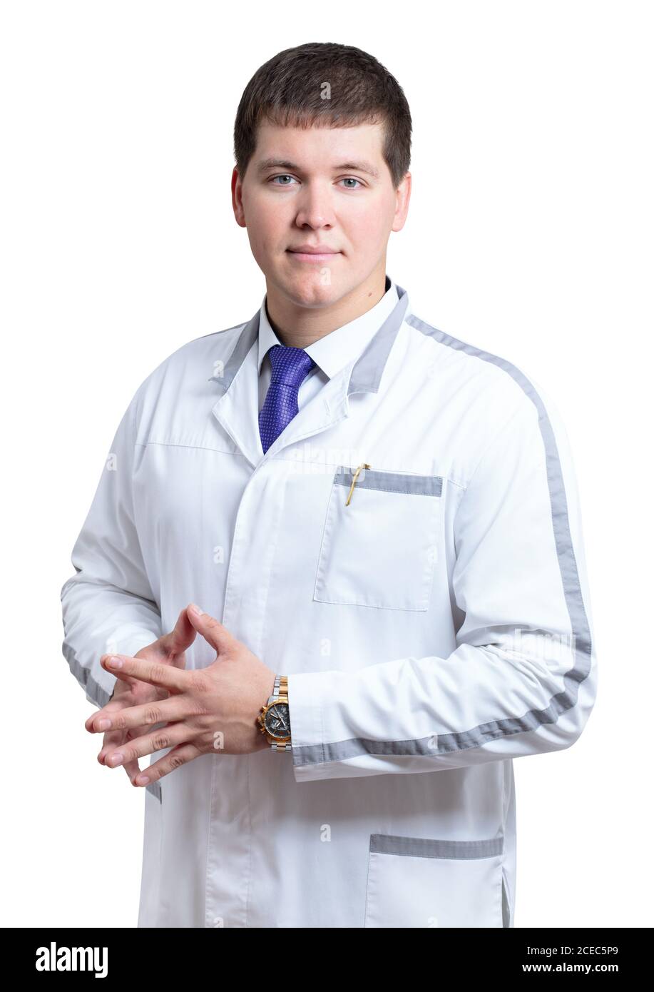 Male medical doctor portrait hi-res stock photography and images - Alamy