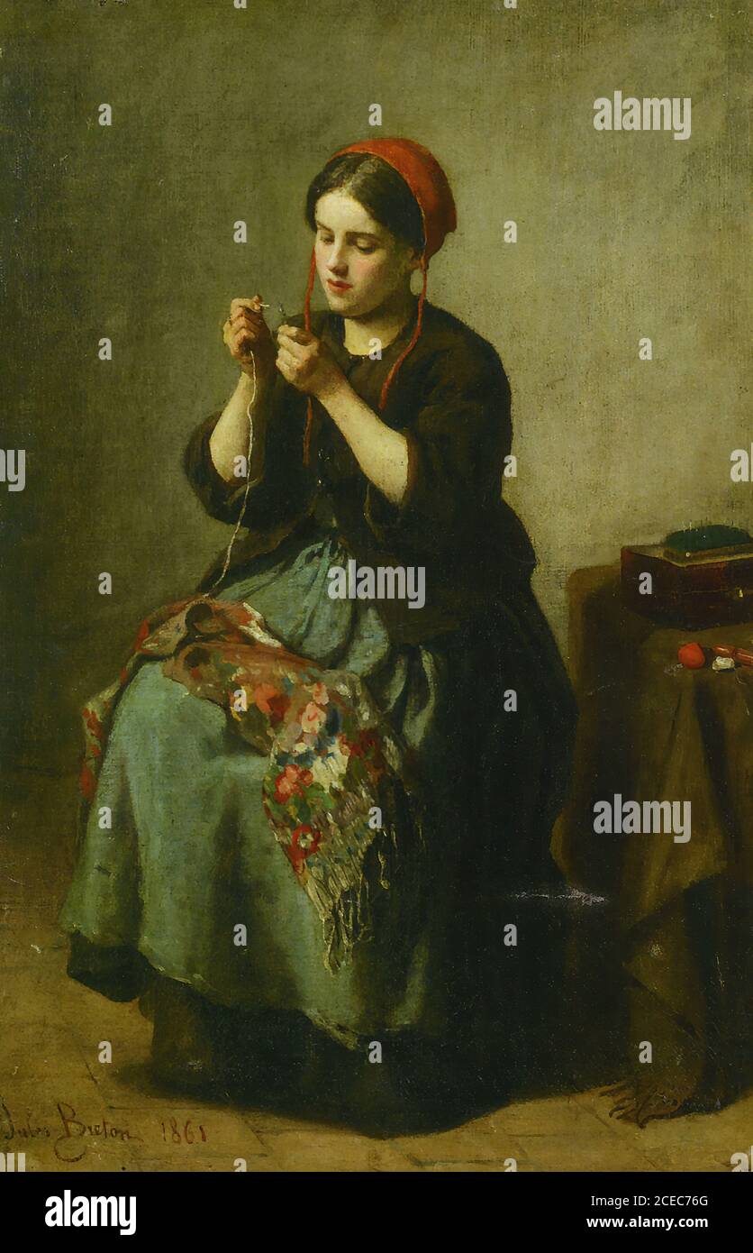 19th century french peasant hi-res stock photography and images - Alamy