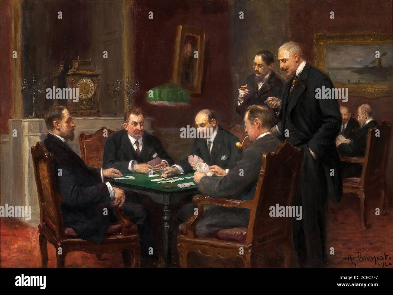 Partie de cartes hi-res stock photography and images - Alamy