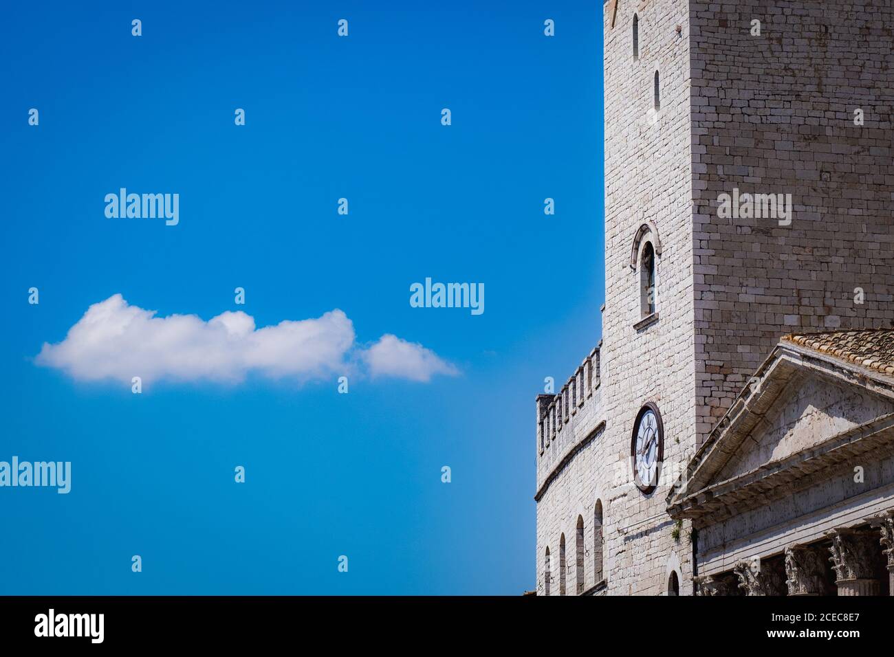 Temple Of Minerva, Assisi High Resolution Stock Photography and Images ...