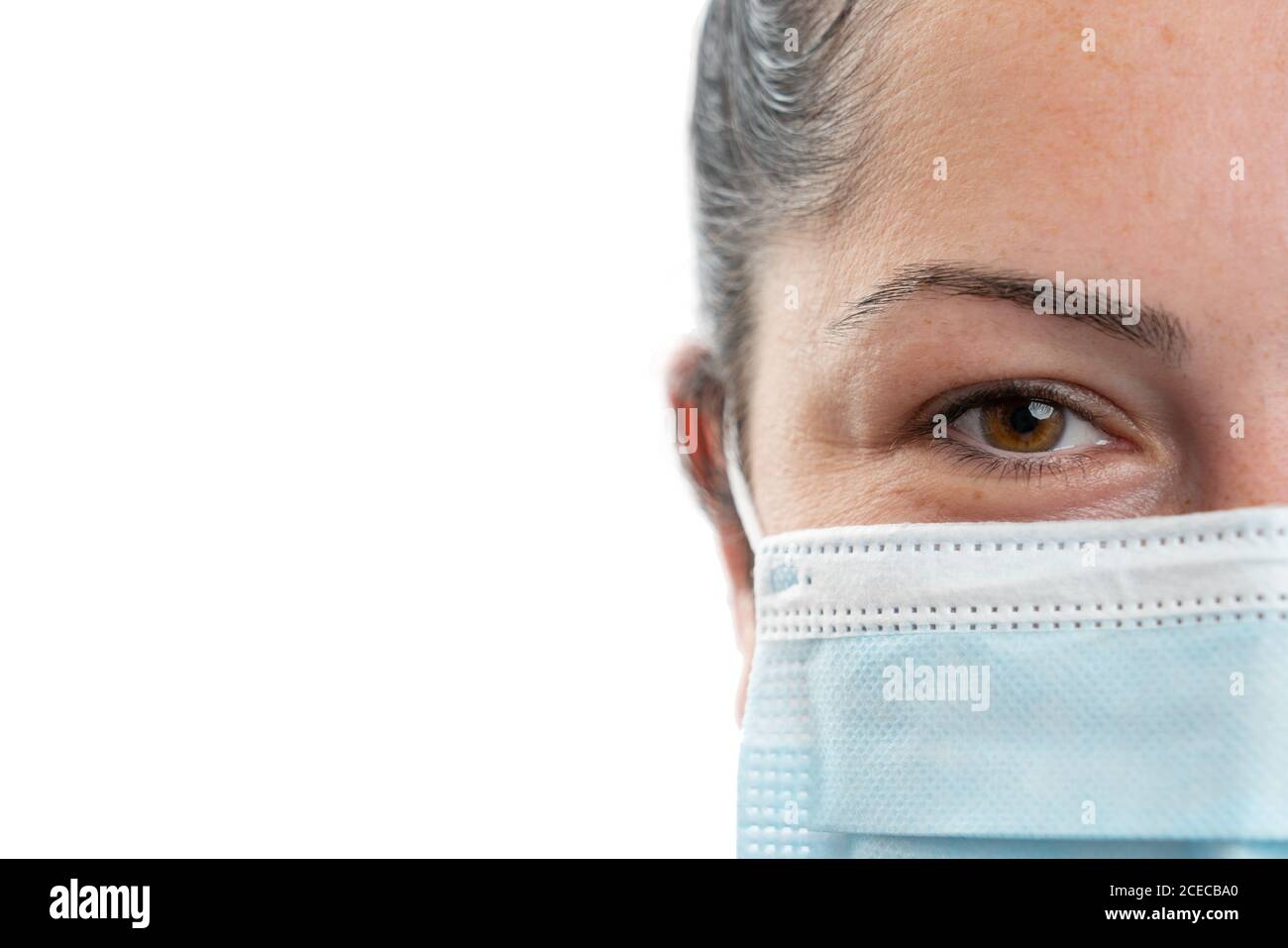 Blank half face hi-res stock photography and images - Alamy