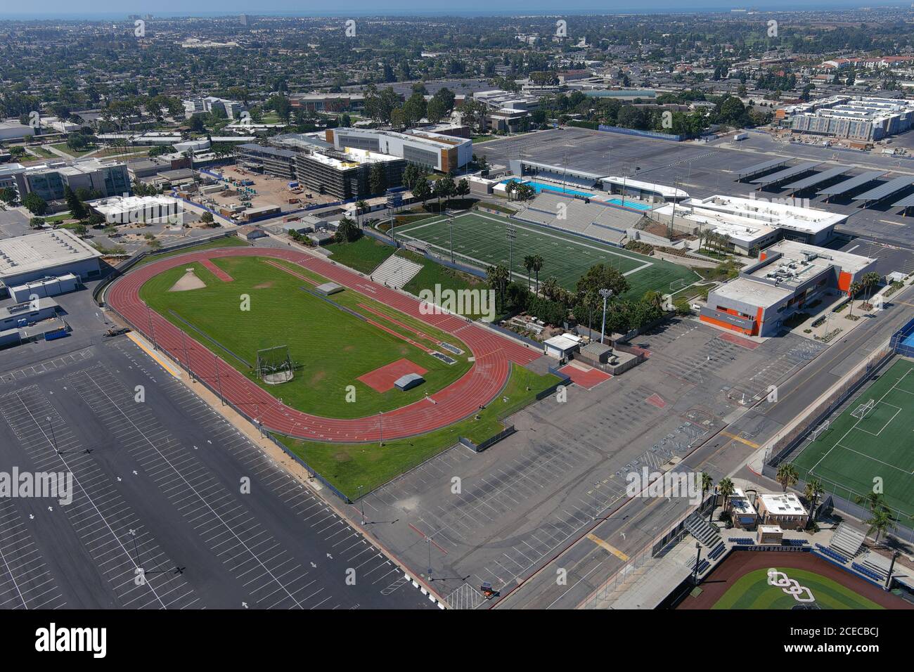 Costa Mesa, United States . 30th Aug, 2020. A general view of the track ...