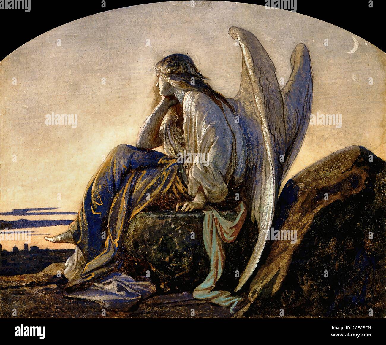 Alexandre cabanel angel hi-res stock photography and images - Alamy