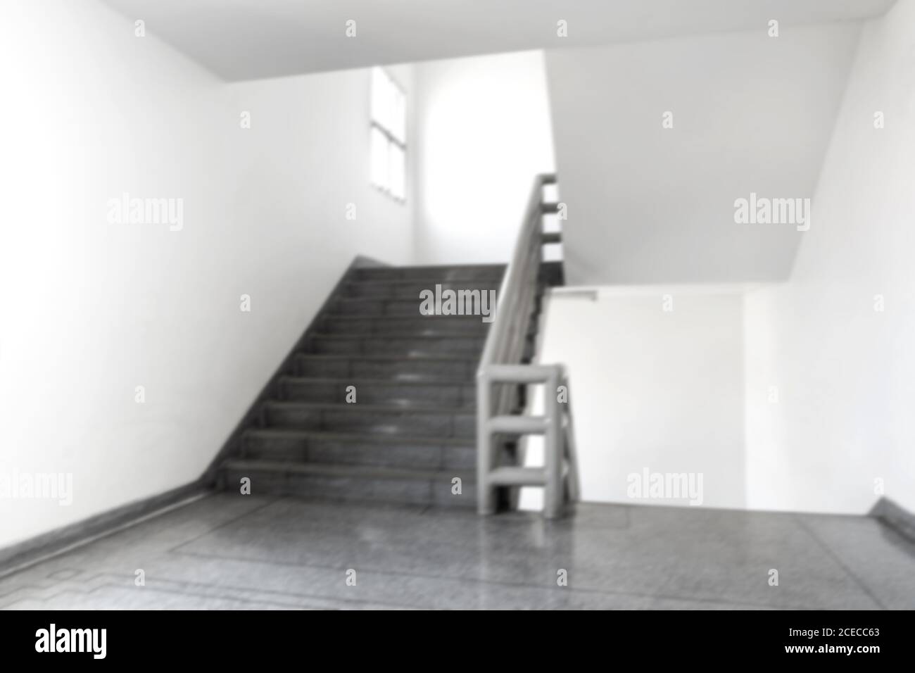 Office stairwell blur hi-res stock photography and images - Alamy